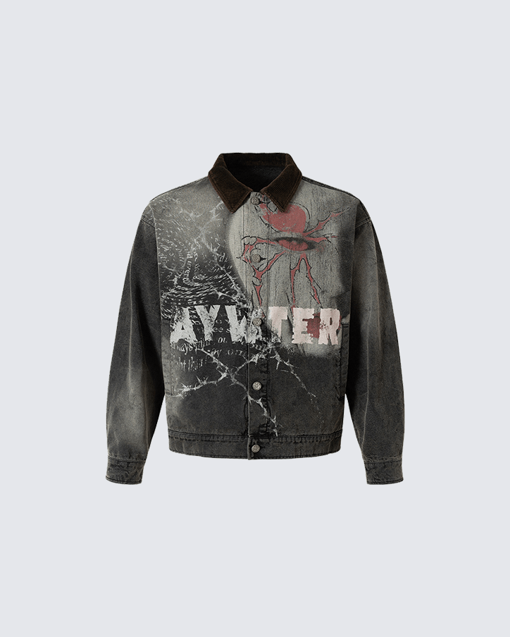 Aywter Bleeding Eye Jacket – TUG OF LOOKS