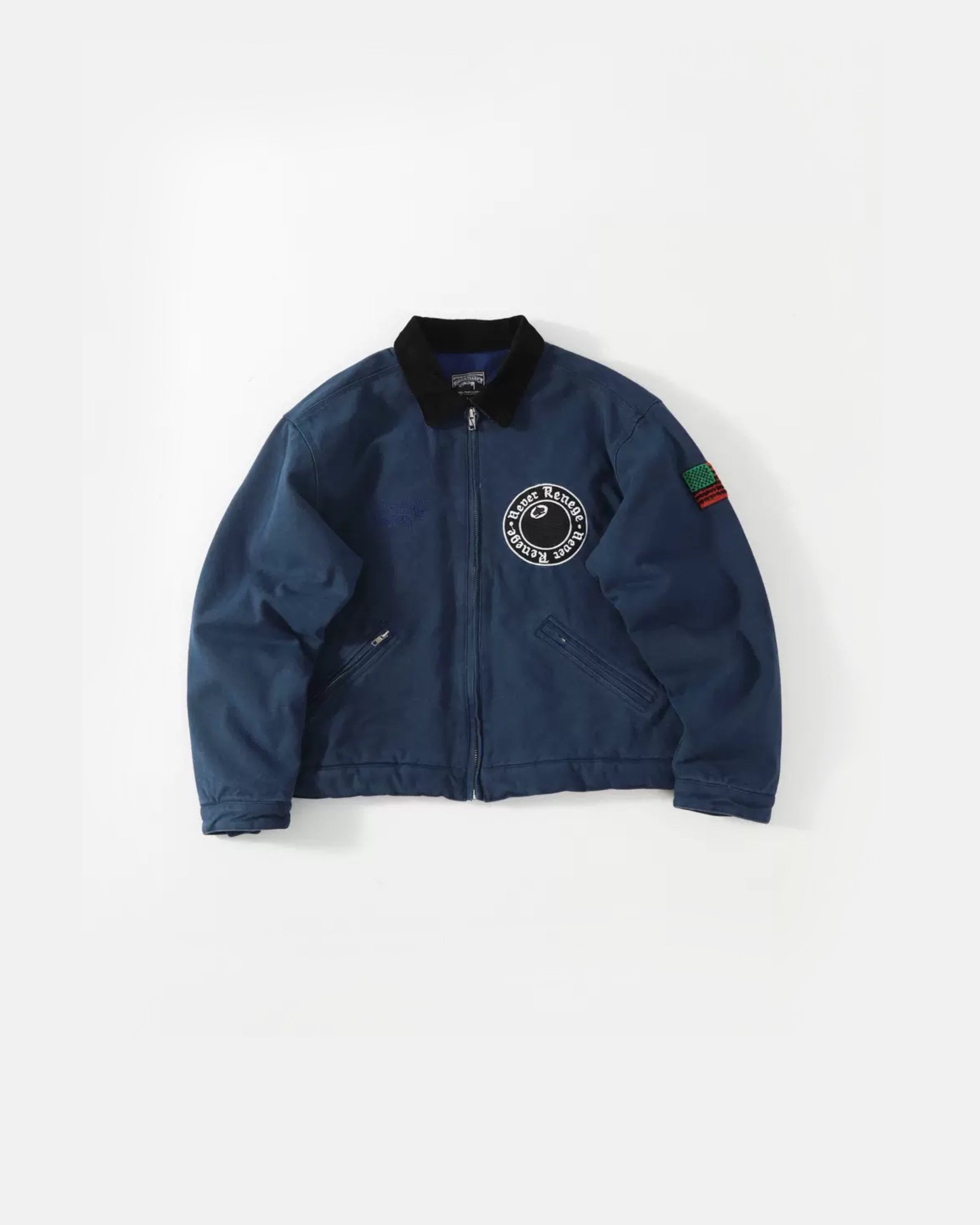 DT x Stussy Never Renege Canvas Work Jacket – TUG OF LOOKS
